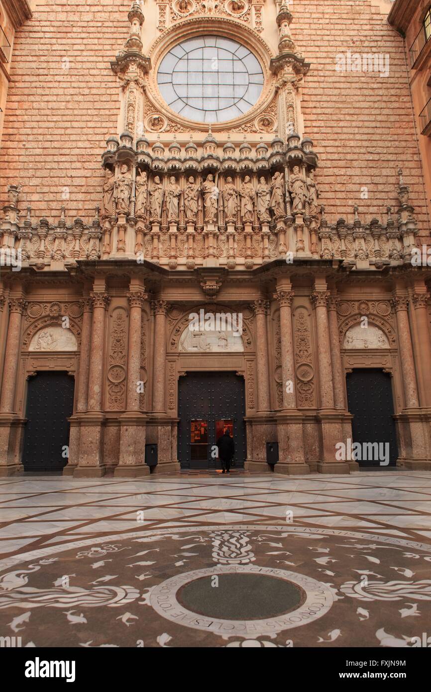 Courtyard montserrat hi-res stock photography and images - Alamy