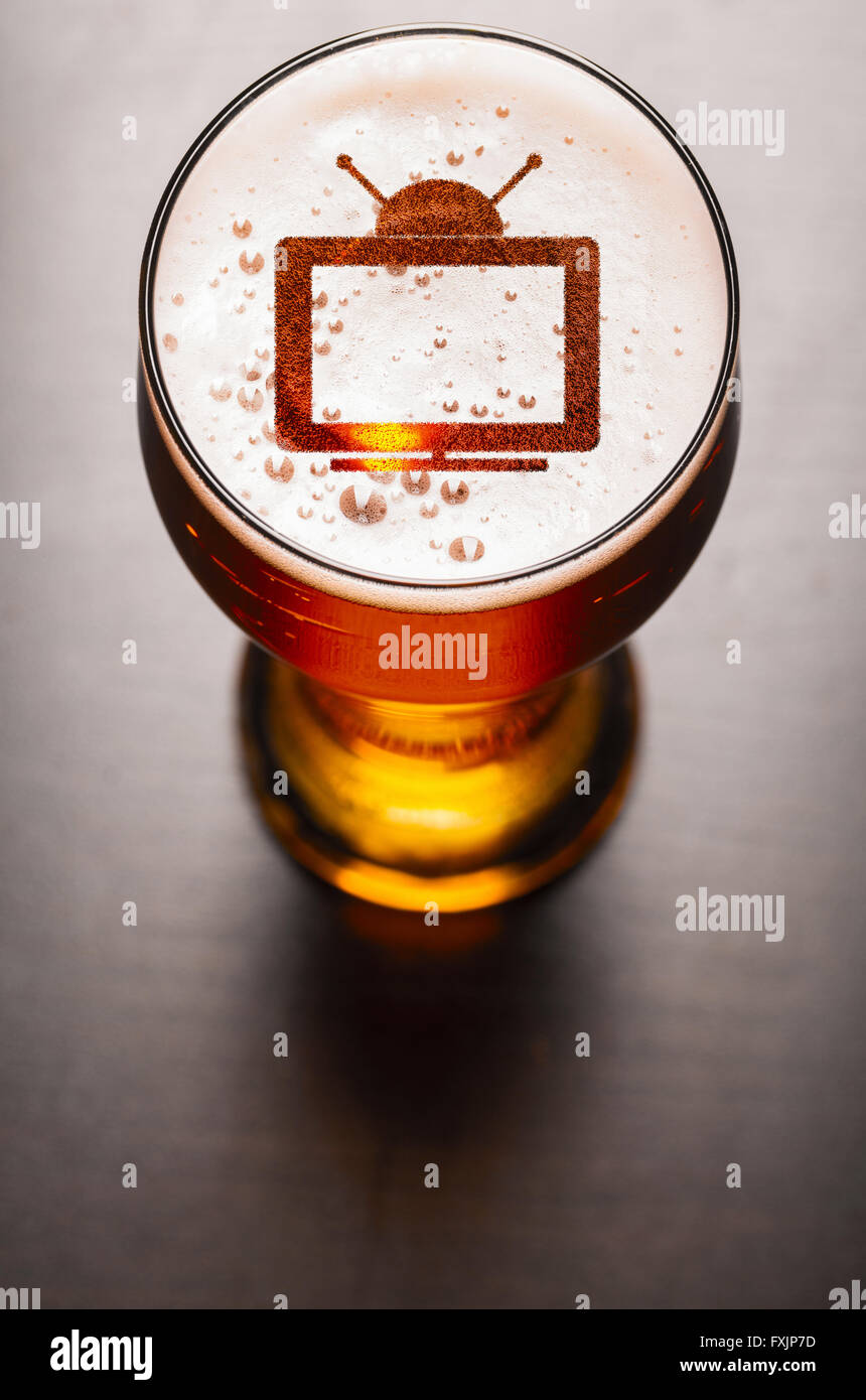 lager beer on table Stock Photo - Alamy