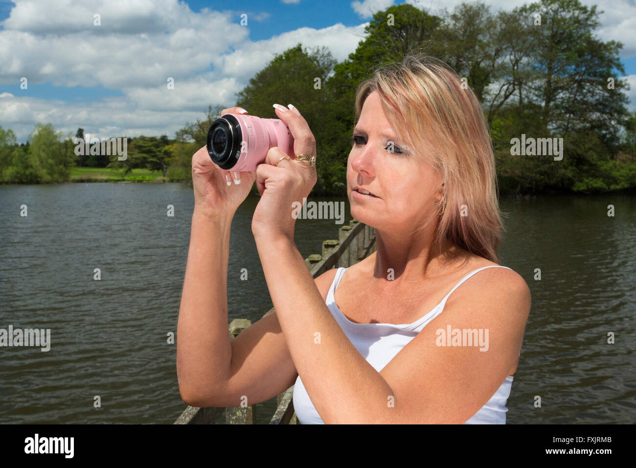Person taking photos hi-res stock photography and images - Alamy