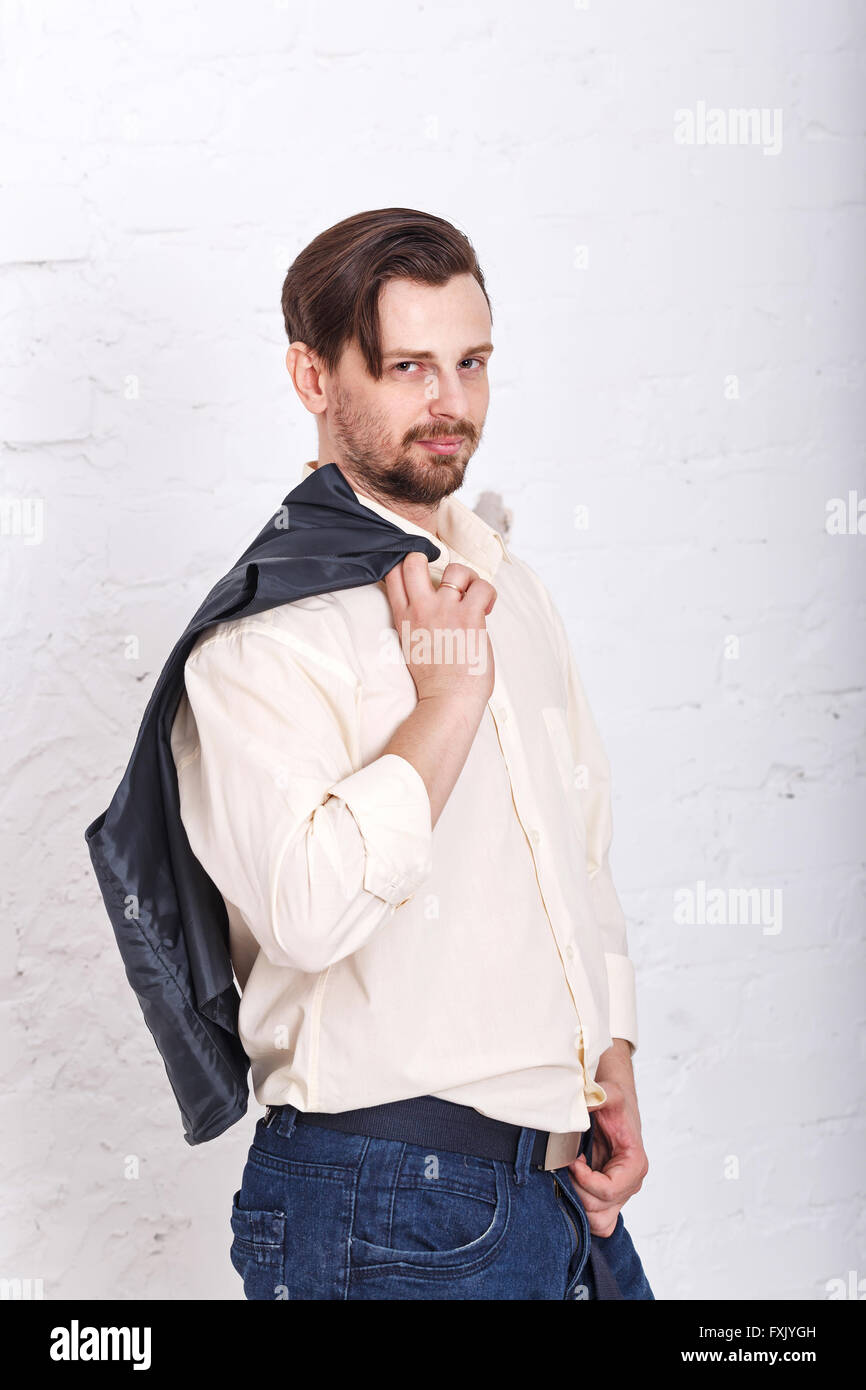 Hung shoulder hi-res stock photography and images - Alamy