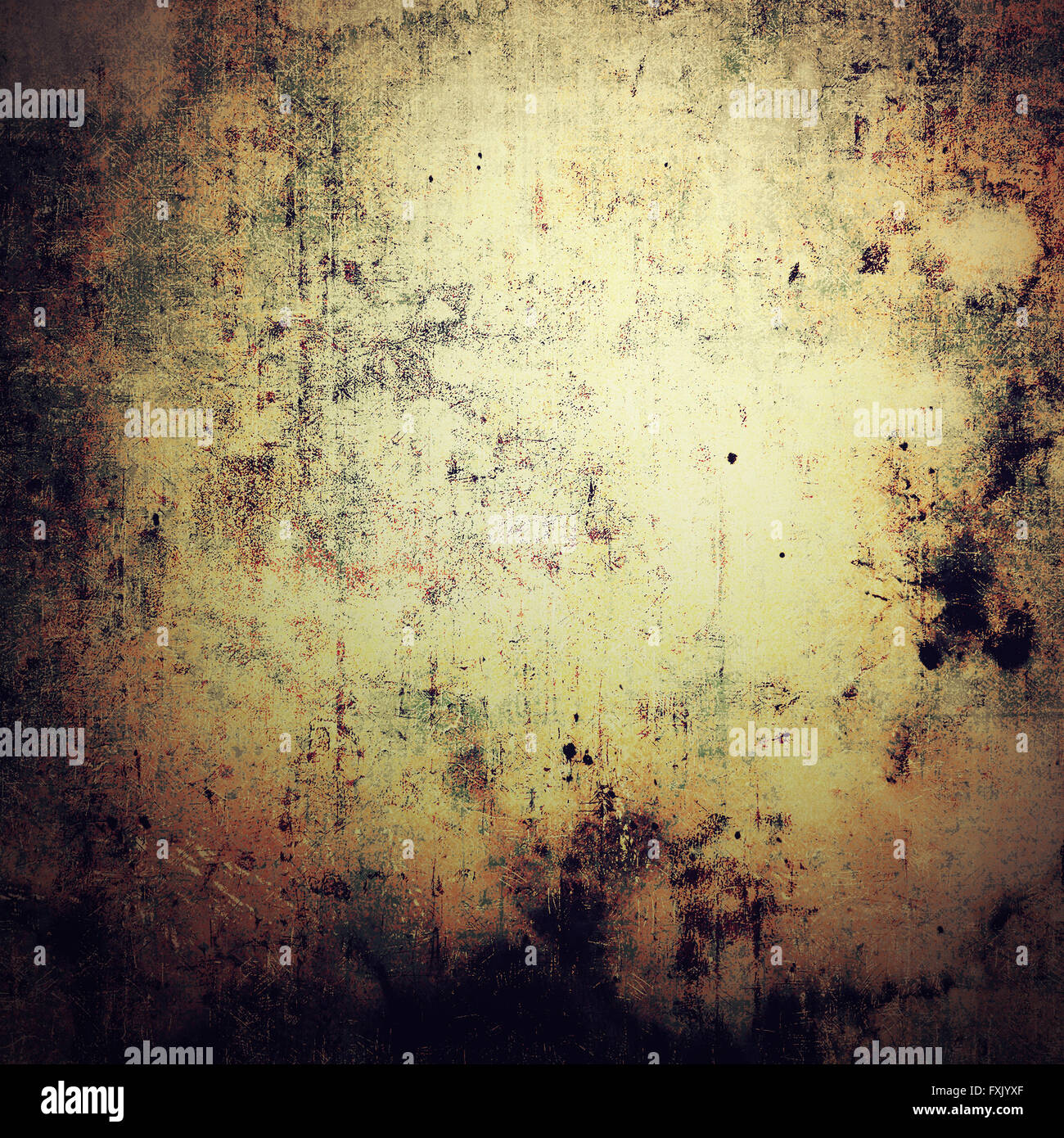 Abstract background, old vignette border frame Stock Photo - Alamy