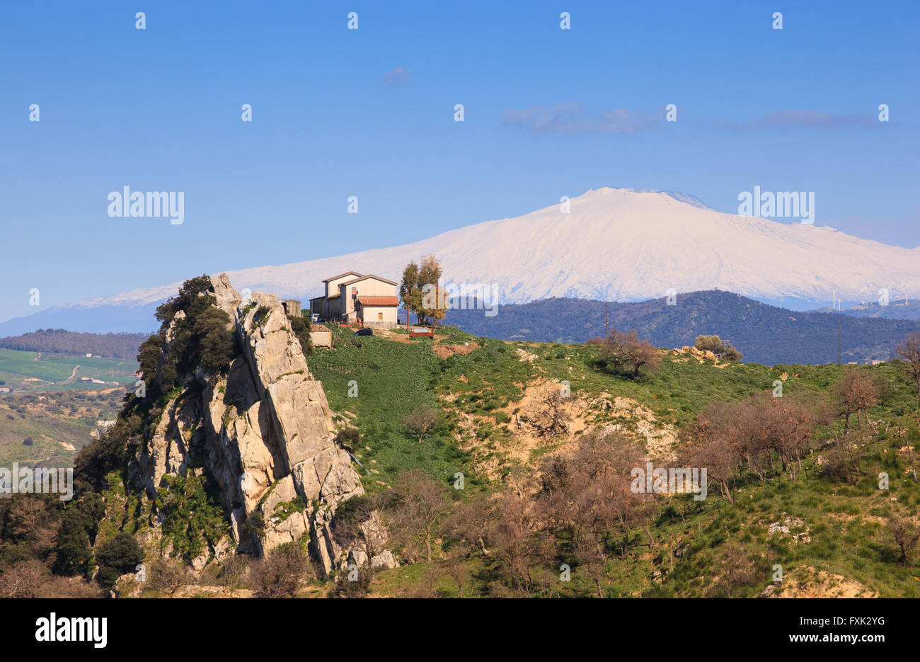 Etna volcano hi-res stock photography and images - Alamy