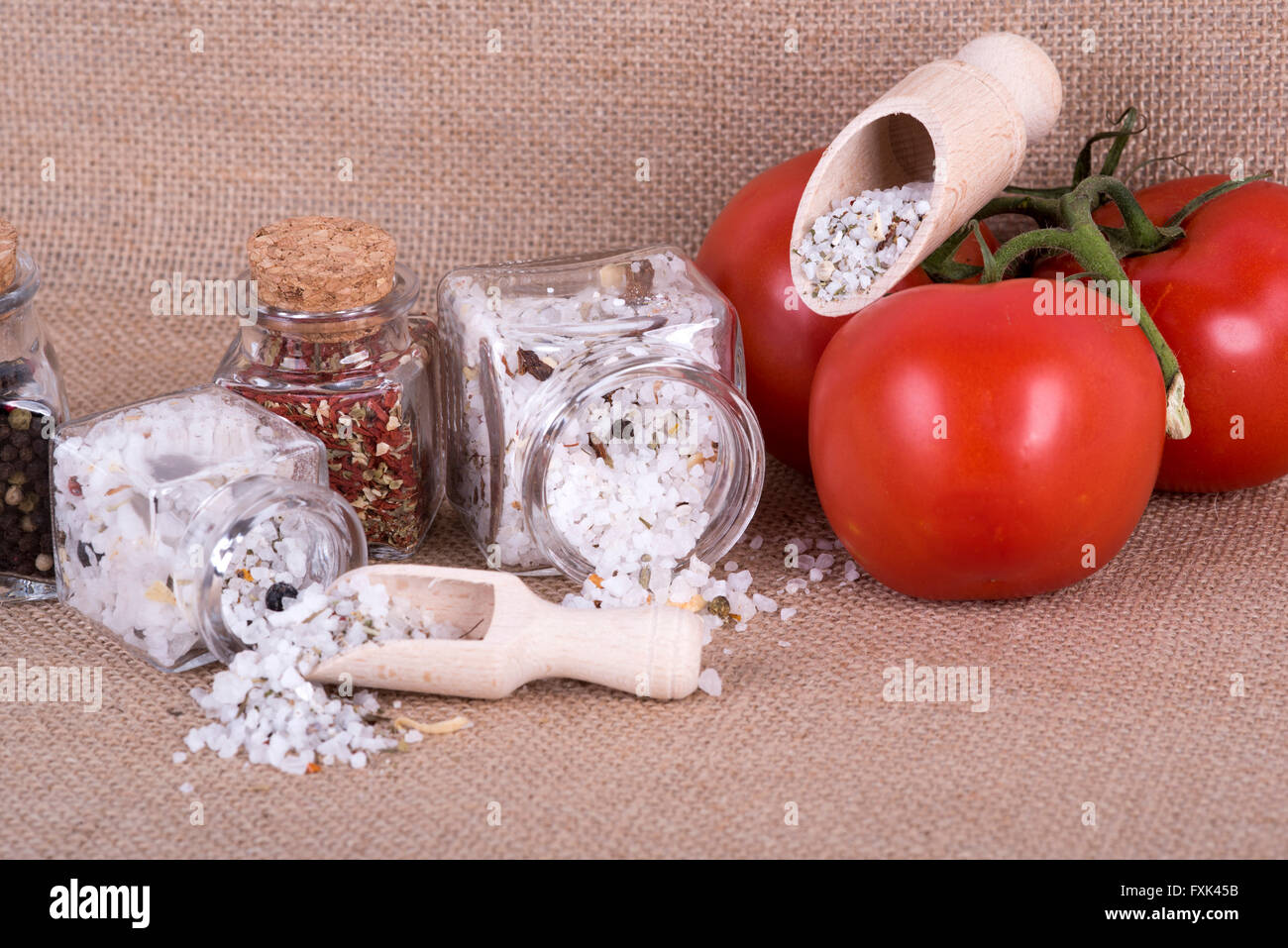 Image table salt in measuring hi-res stock photography and images - Alamy