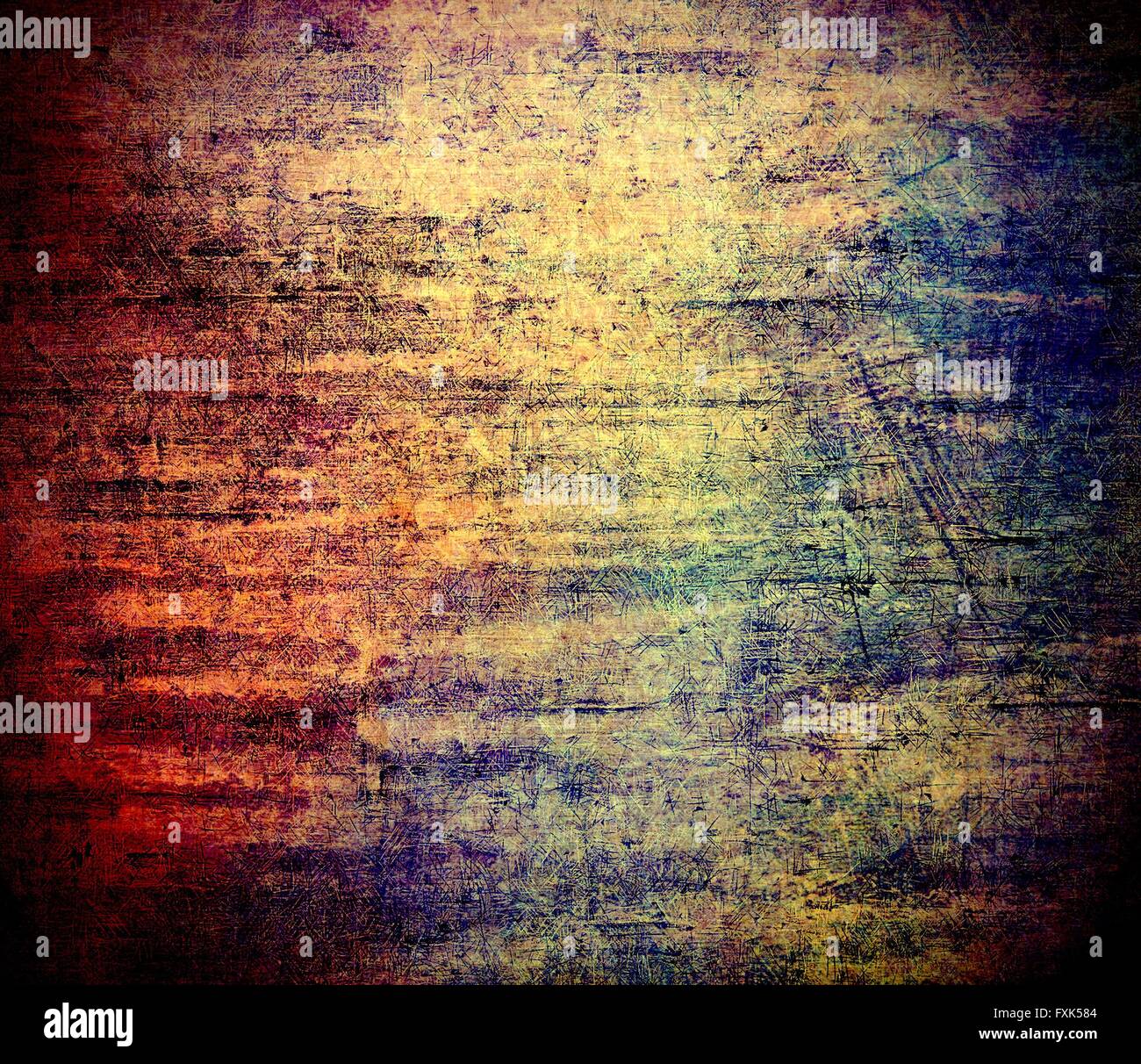 Abstract background, old vignette border frame Stock Photo - Alamy