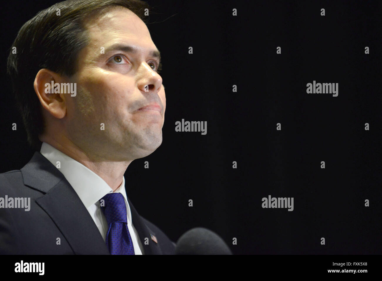 Republican presidential candidate U.S. Senator Marco Rubio addresses ...