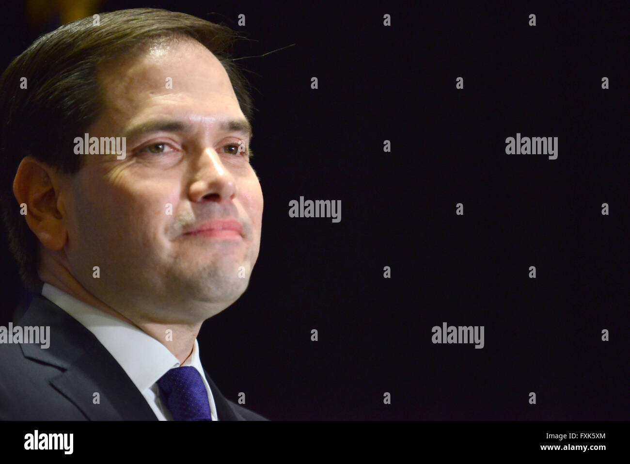 Republican presidential candidate U.S. Senator Marco Rubio addresses ...