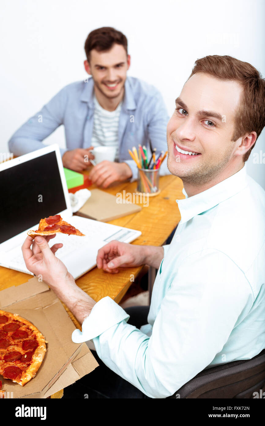 Male programmers working table hi-res stock photography and images - Alamy