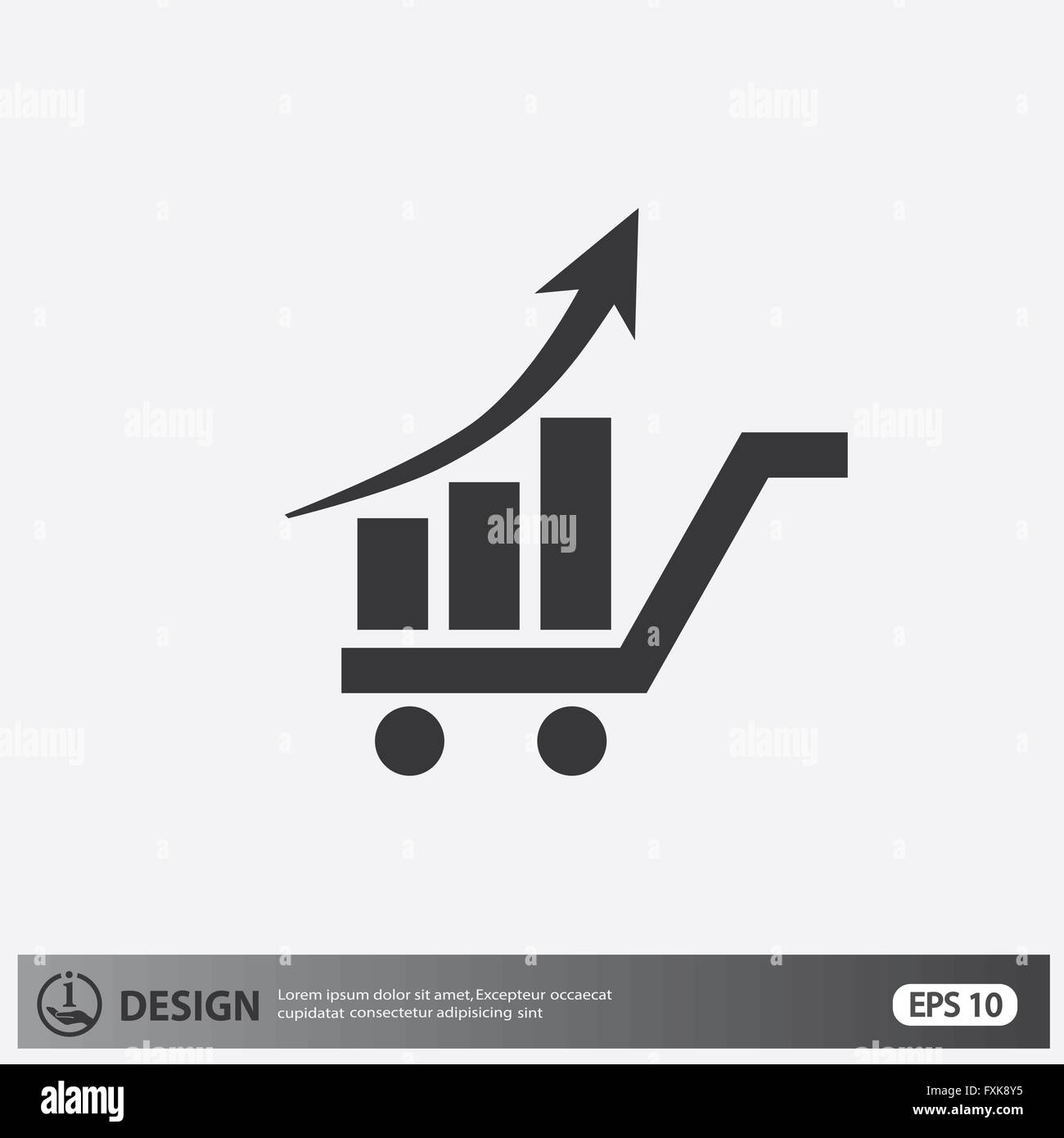 Pictograph of graph Stock Vector Image & Art - Alamy