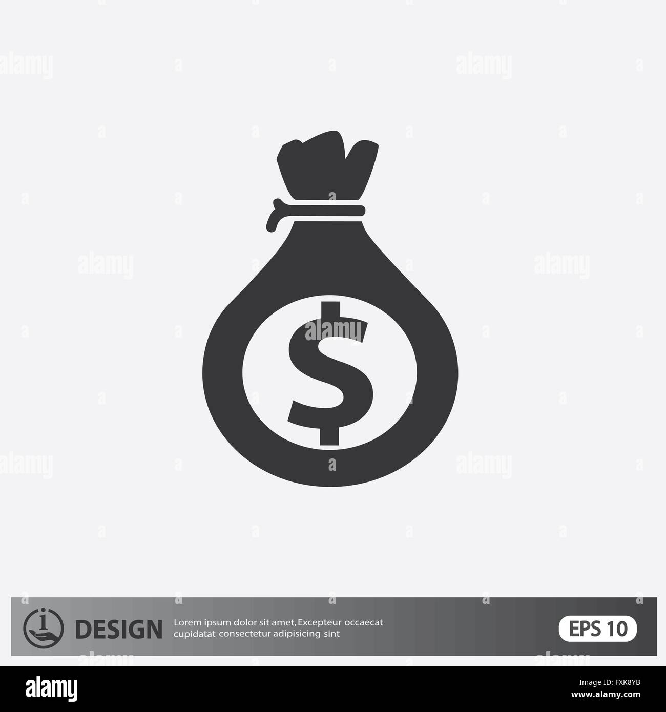 Pictograph of money Stock Vector Image & Art - Alamy