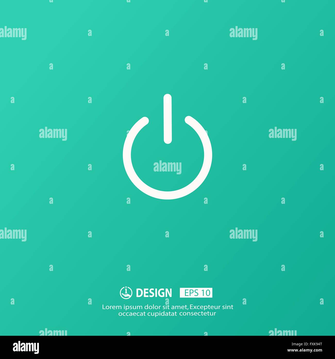 Pictograph of power Stock Vector Image & Art - Alamy