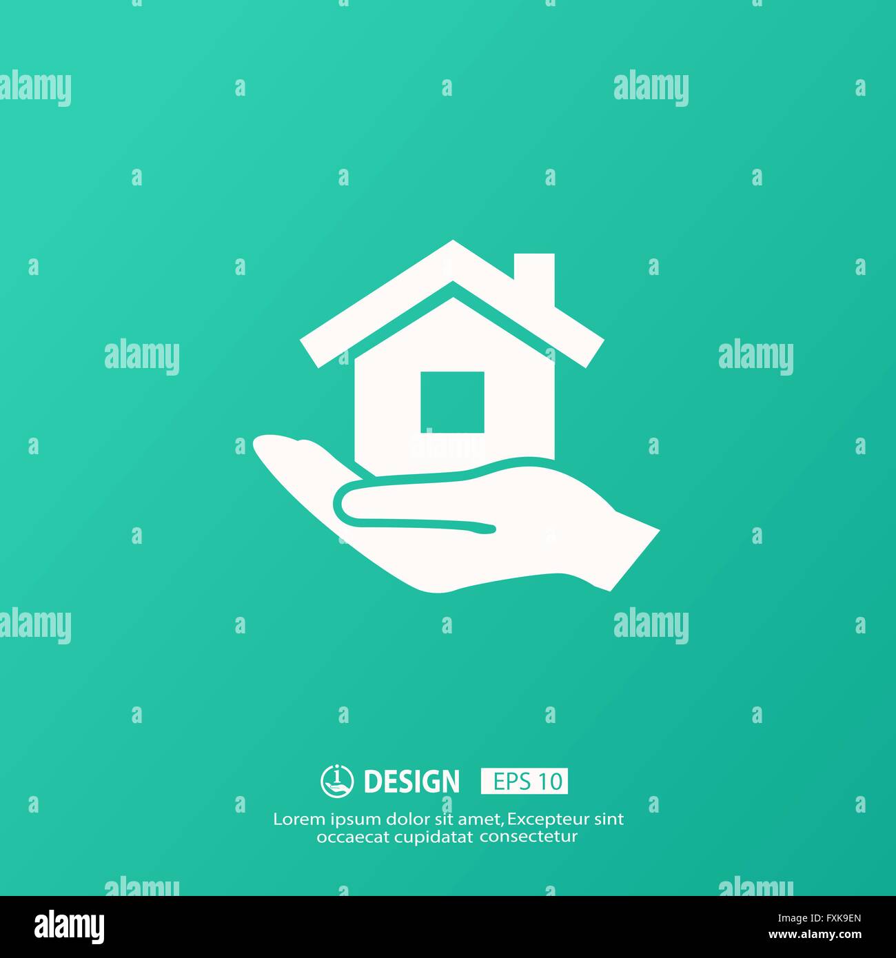 Pictograph of home Stock Vector Image & Art - Alamy