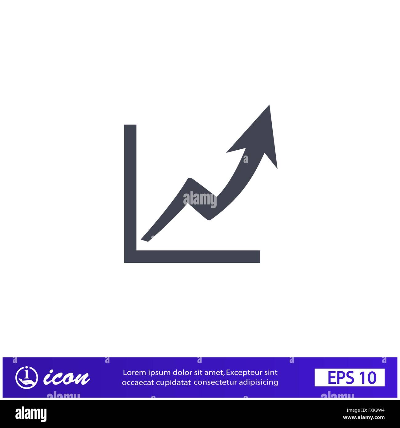 Pictograph of graph Stock Vector Image & Art - Alamy