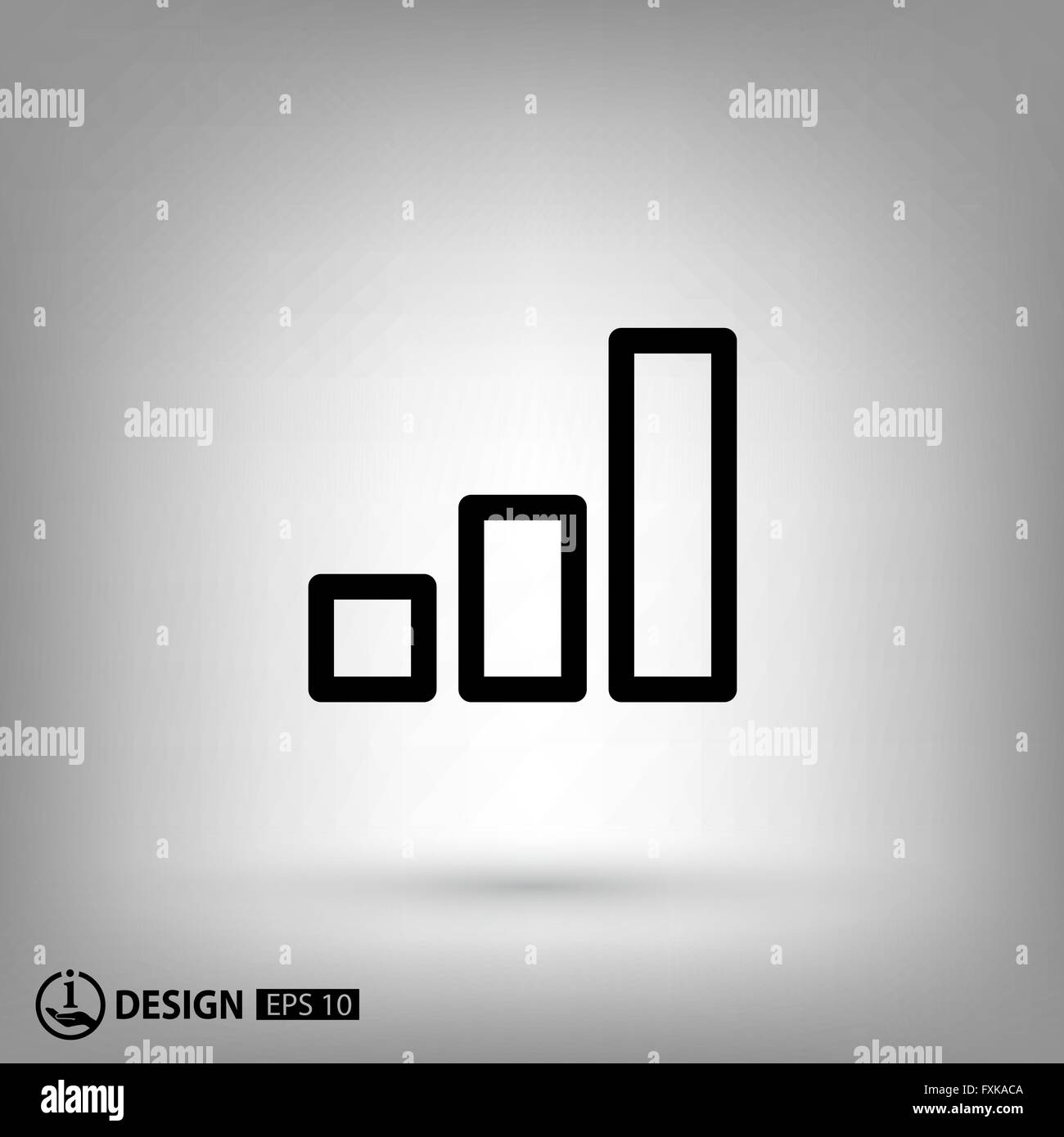 Pictograph of graph Stock Vector Image & Art - Alamy