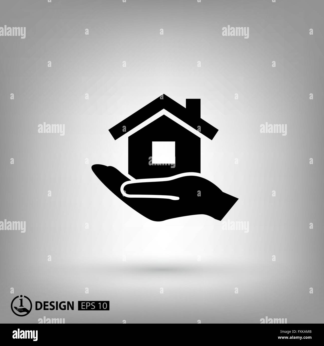 Pictograph of home Stock Vector Image & Art - Alamy