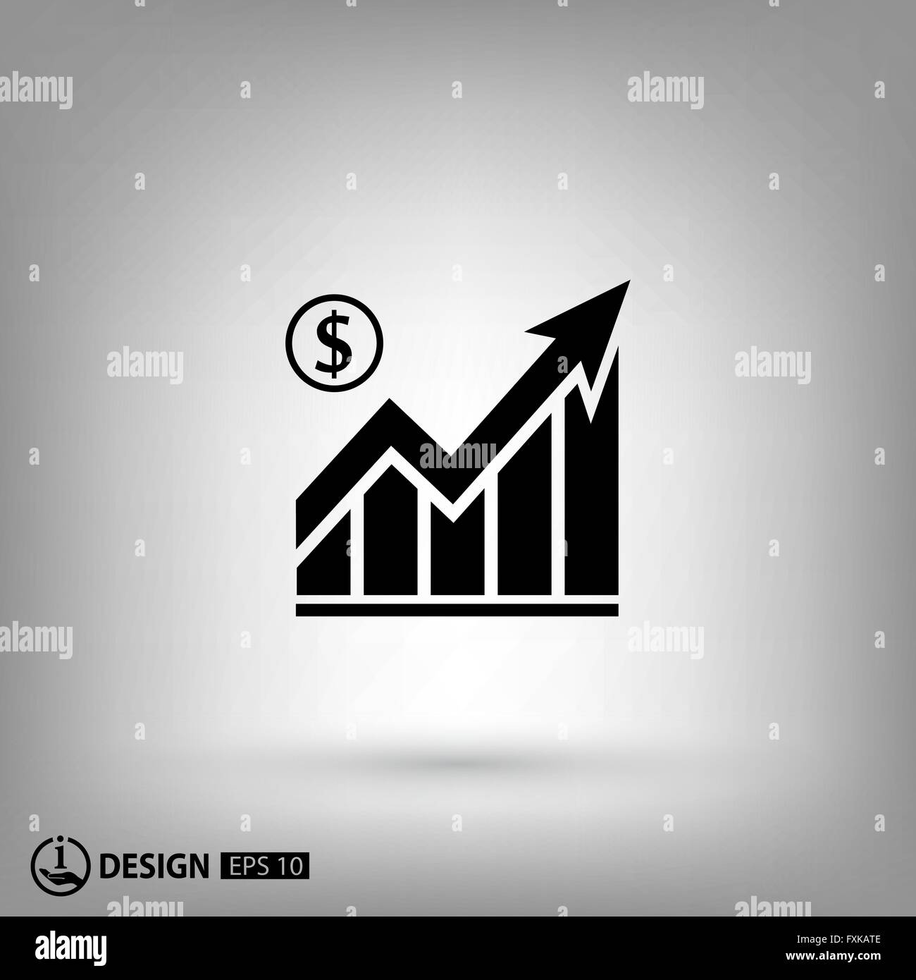Pictograph of graph Stock Vector Image & Art - Alamy