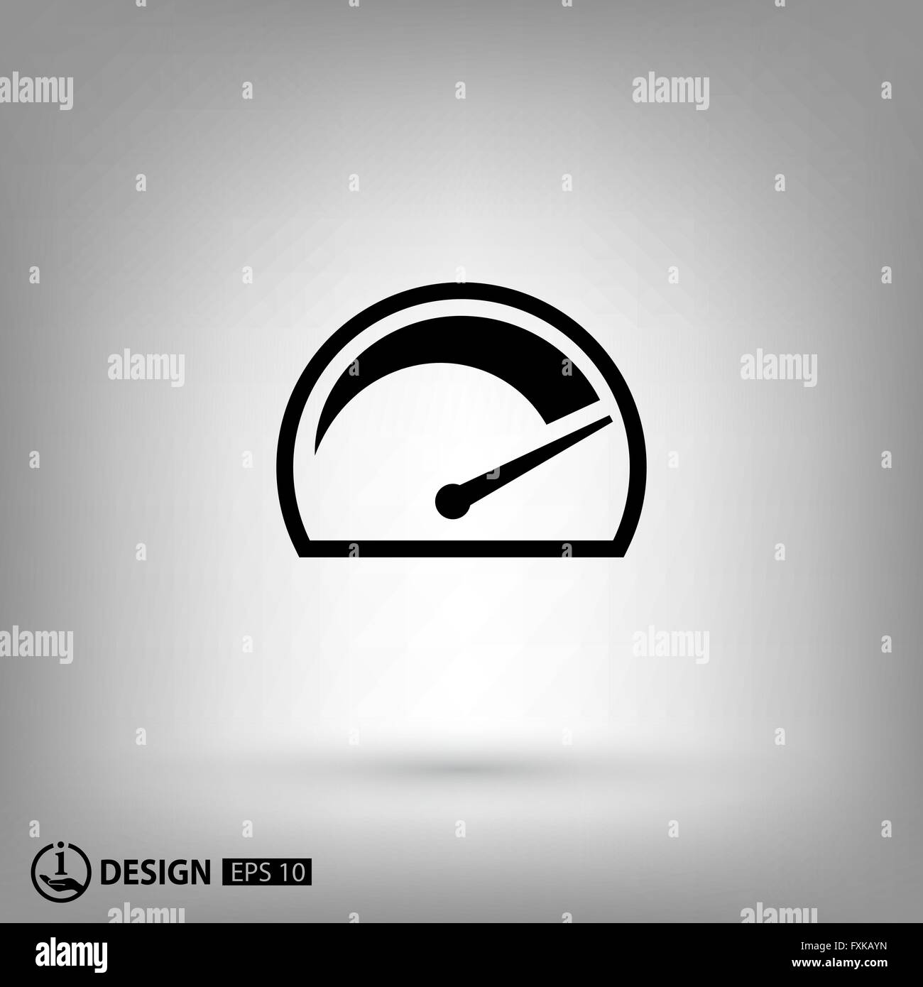 Pictograph of speedometer Stock Vector Image & Art - Alamy
