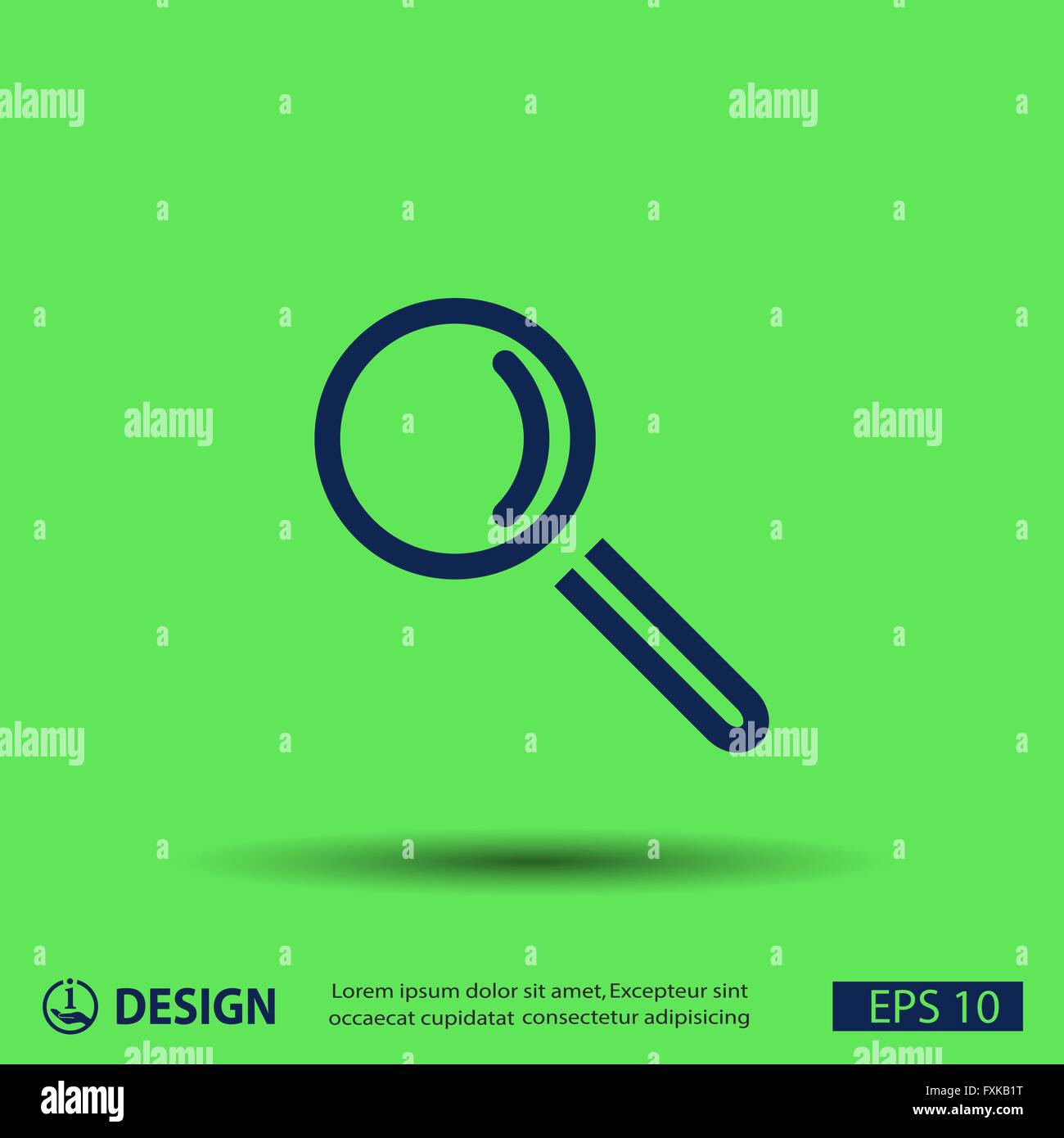 Pictograph of search Stock Vector Image & Art - Alamy