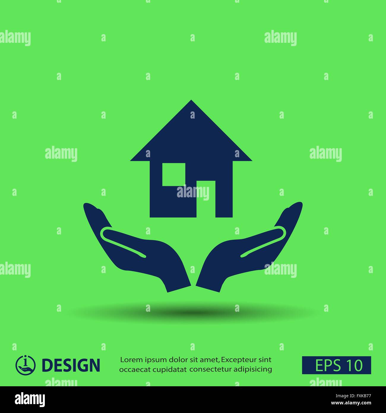 Pictograph of home Stock Vector Image & Art - Alamy