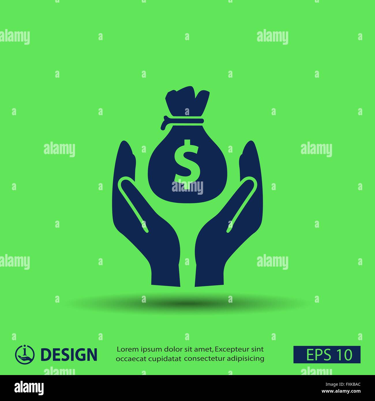 Pictograph of money Stock Vector Image & Art - Alamy