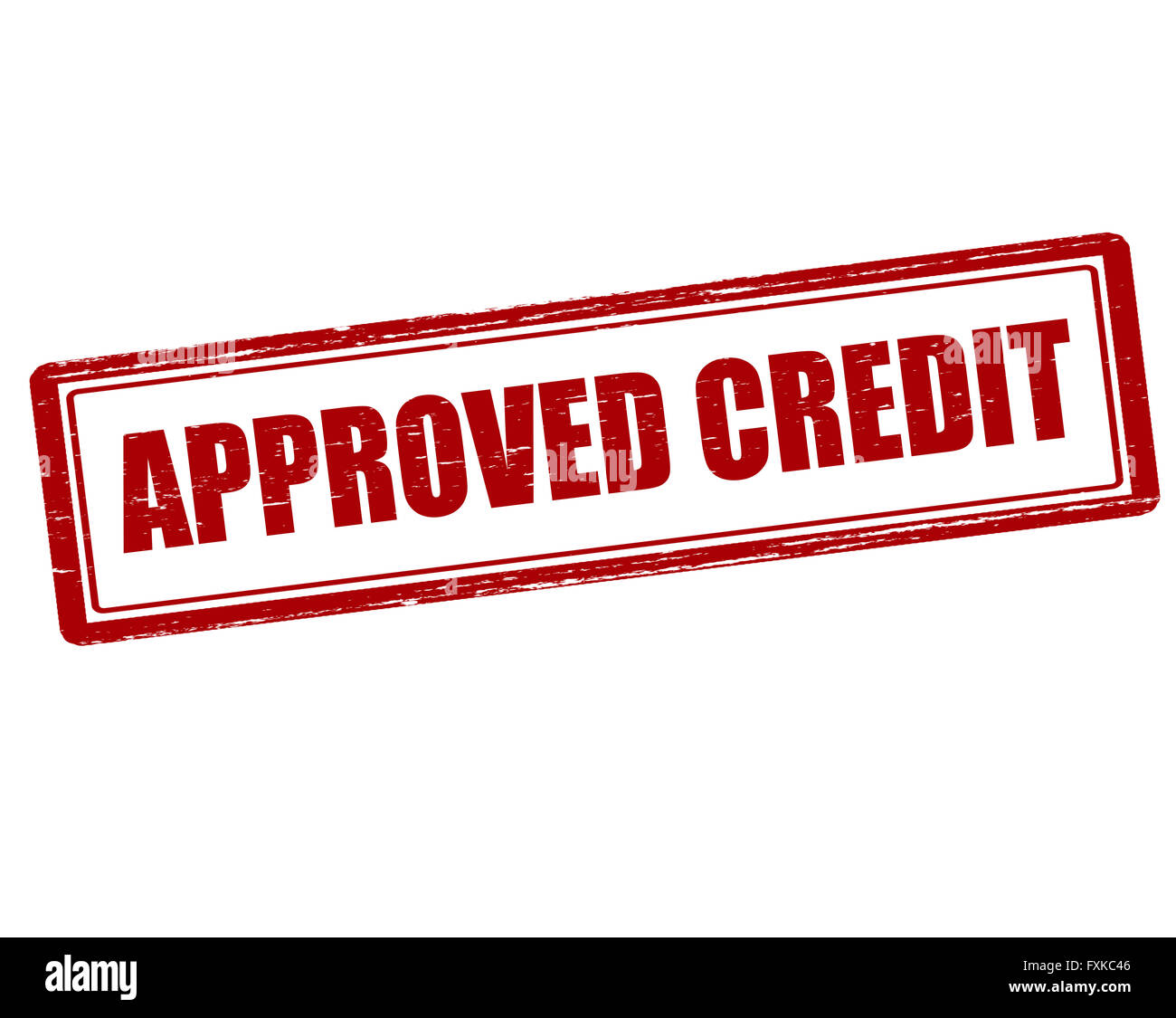 Rubber stamp with text approved credit inside, vector illustration ...