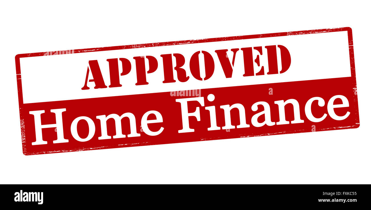 Rubber stamp with text approved home finance inside, vector ...