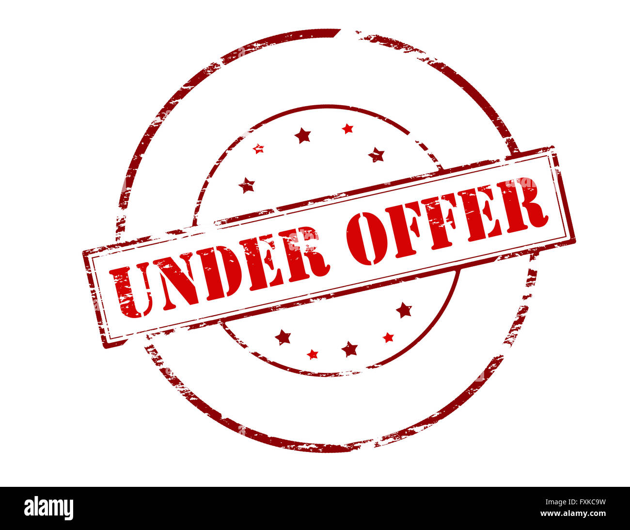 Rubber stamp with text under offer inside, vector illustration Stock ...