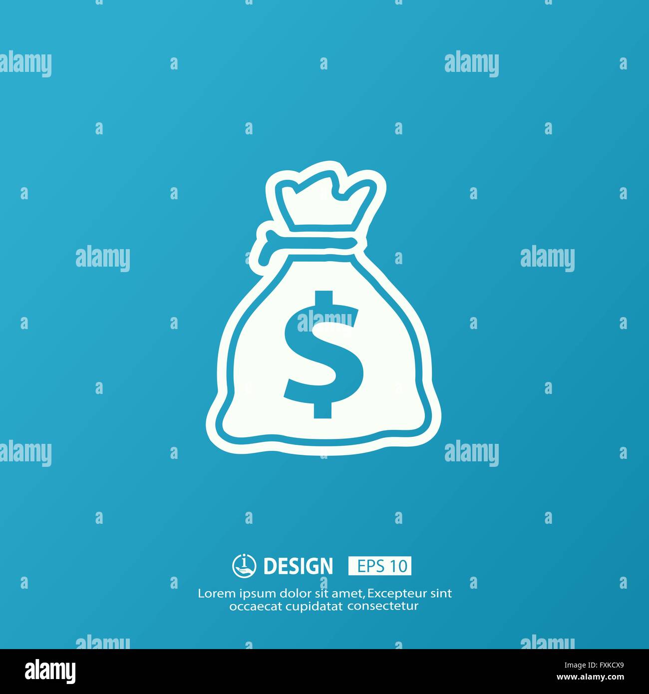 Pictograph of money Stock Vector Image & Art - Alamy