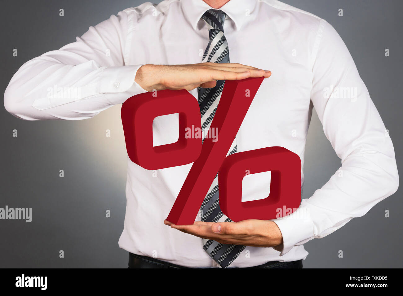 3 D percent sign Stock Photo - Alamy