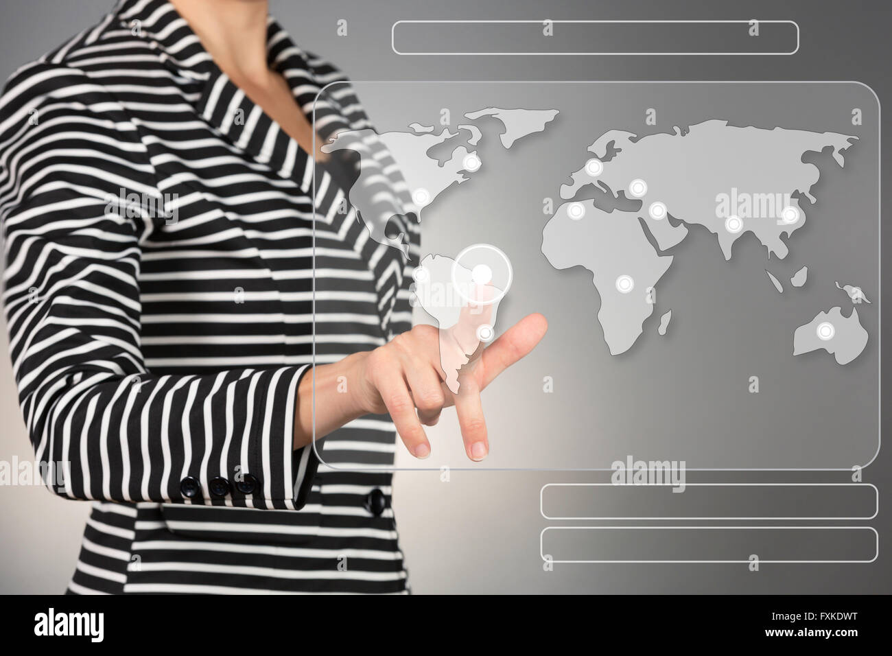 World wide connection concept Stock Photo - Alamy