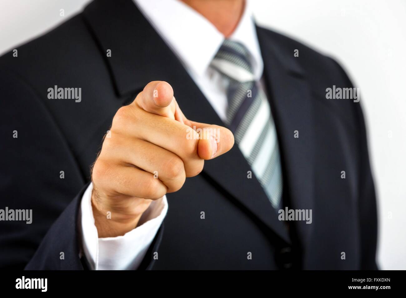 Business man hand gestures hi-res stock photography and images - Alamy