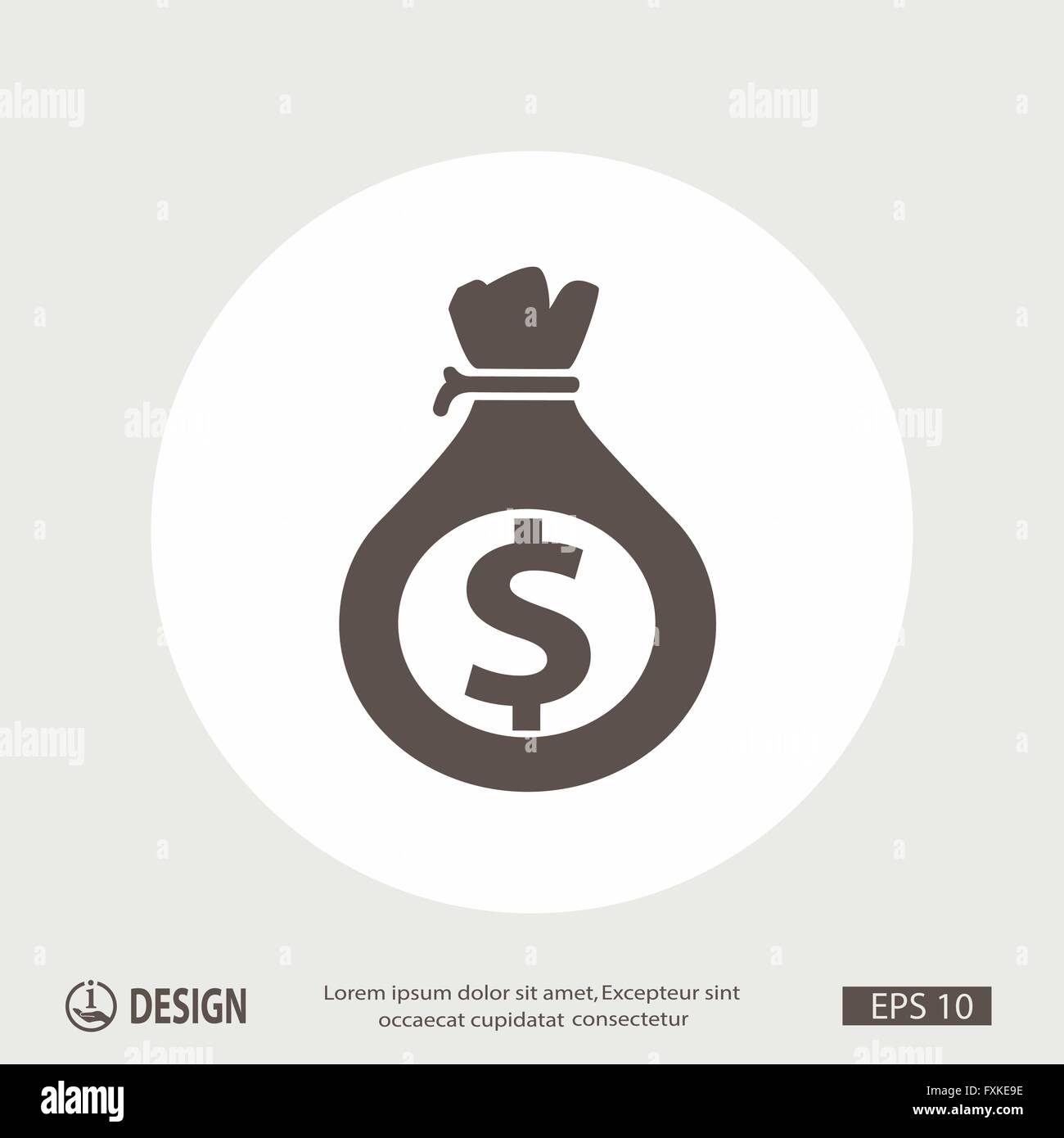 Pictograph of money Stock Vector Image & Art - Alamy