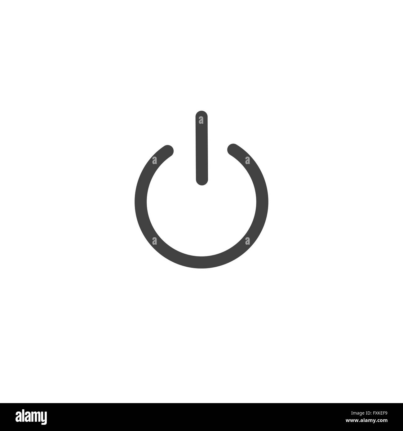 Power icon Black and White Stock Photos & Images - Alamy