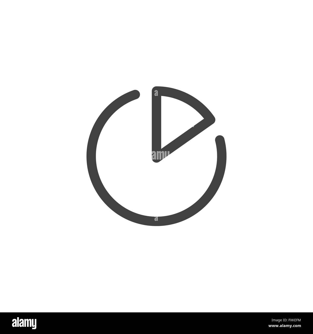 Graph icon Black and White Stock Photos & Images - Alamy