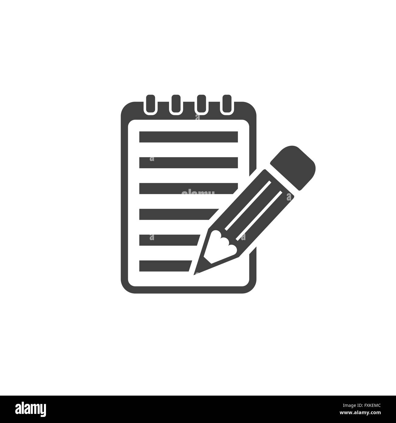 Note icon hi-res stock photography and images - Alamy