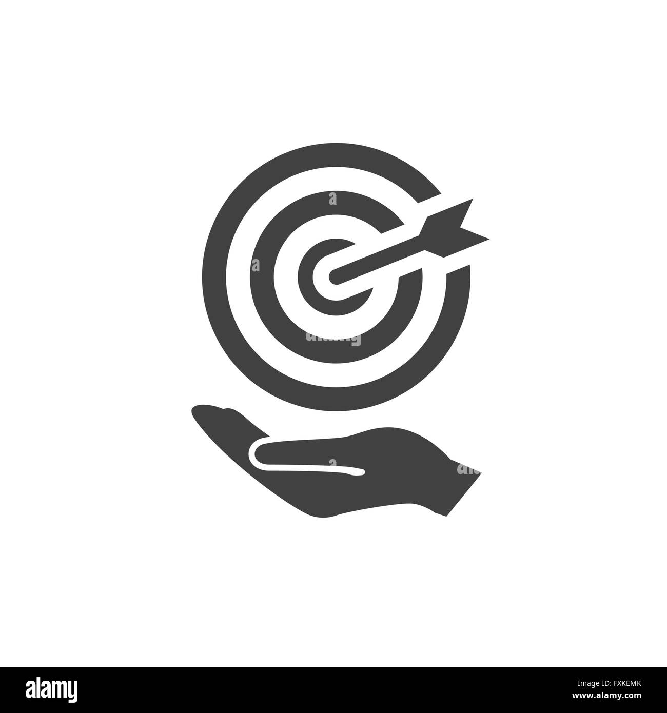Target vector Black and White Stock Photos & Images - Alamy