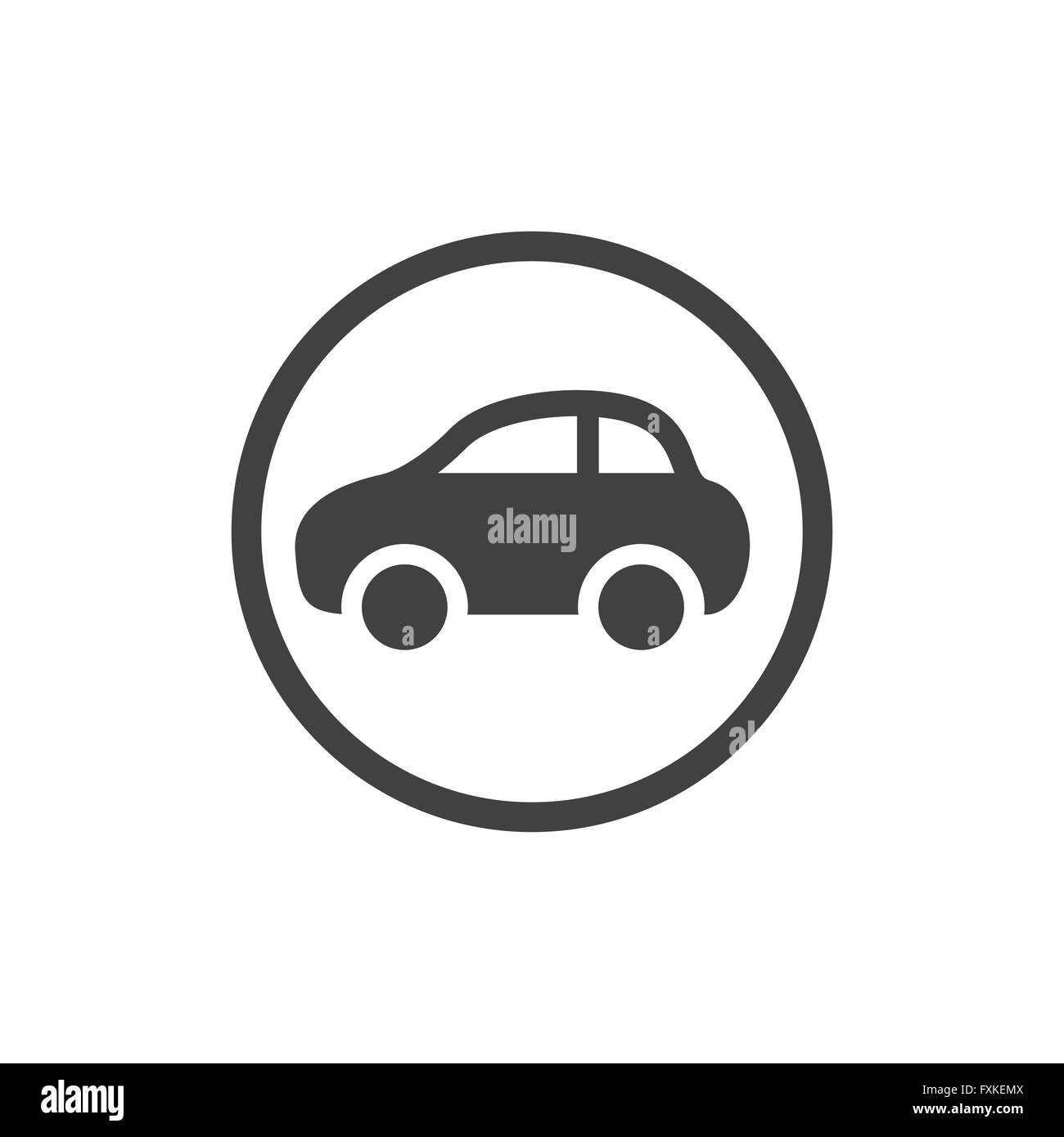 Car icon Stock Vector Images - Alamy