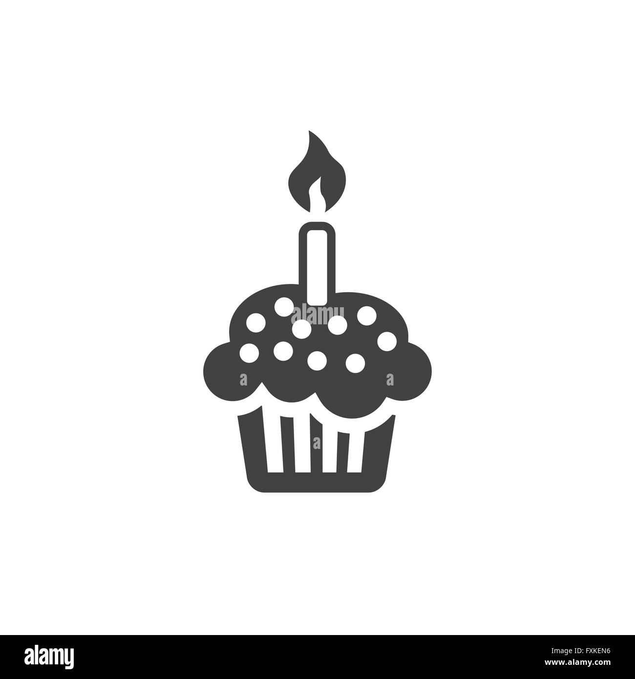 Cake icon Stock Vector Images - Alamy