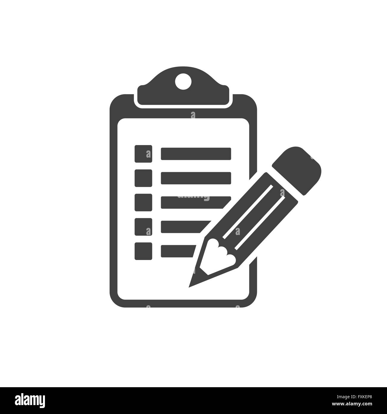Checklist checklist Stock Vector Images - Alamy