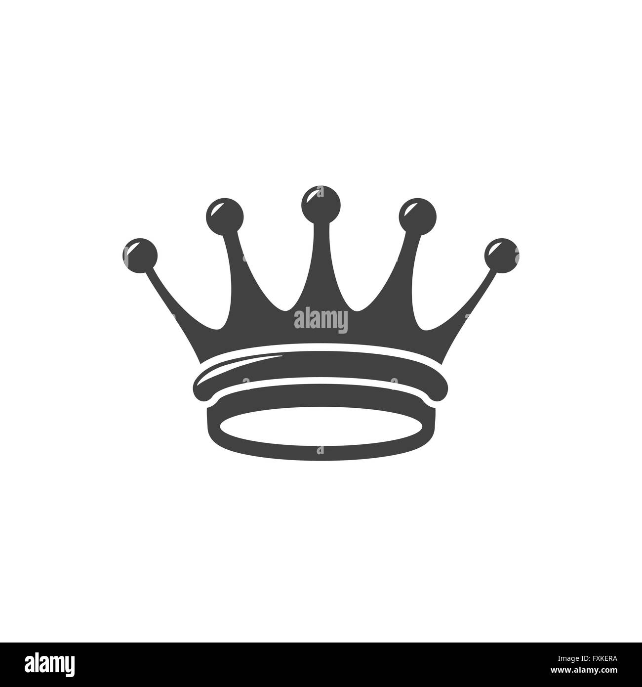 Crown icon hi-res stock photography and images - Alamy