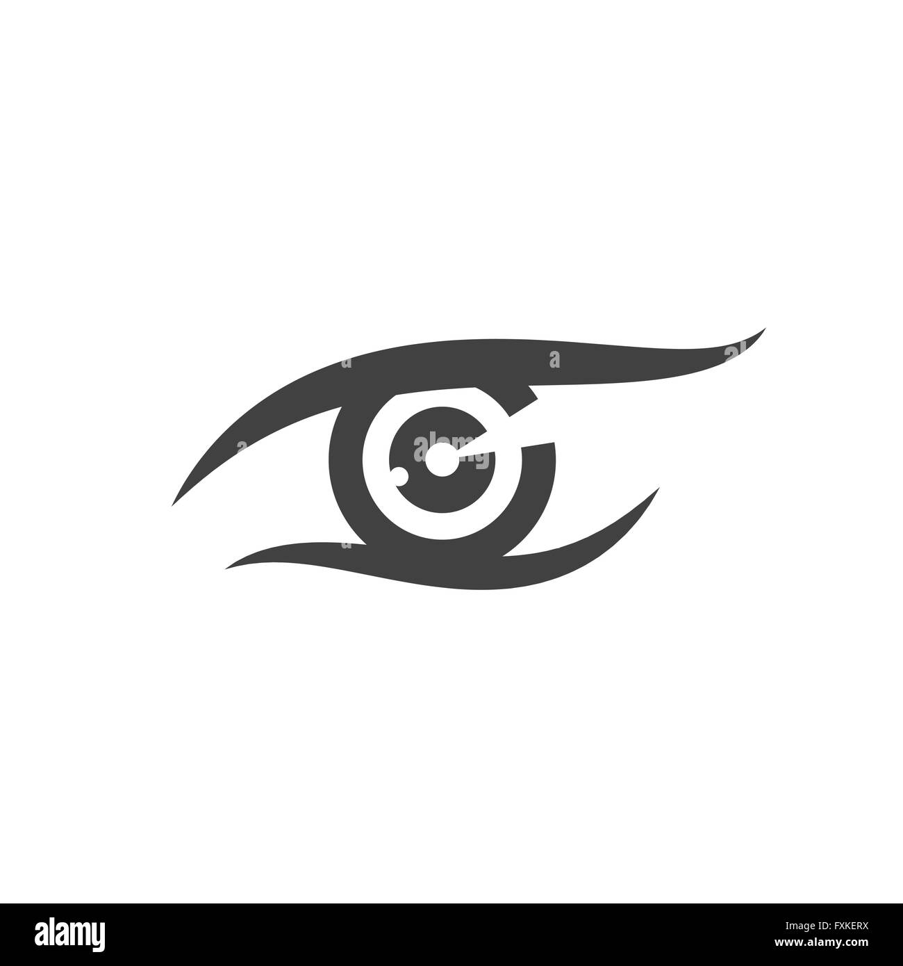 Eye icon Stock Vector Images - Alamy