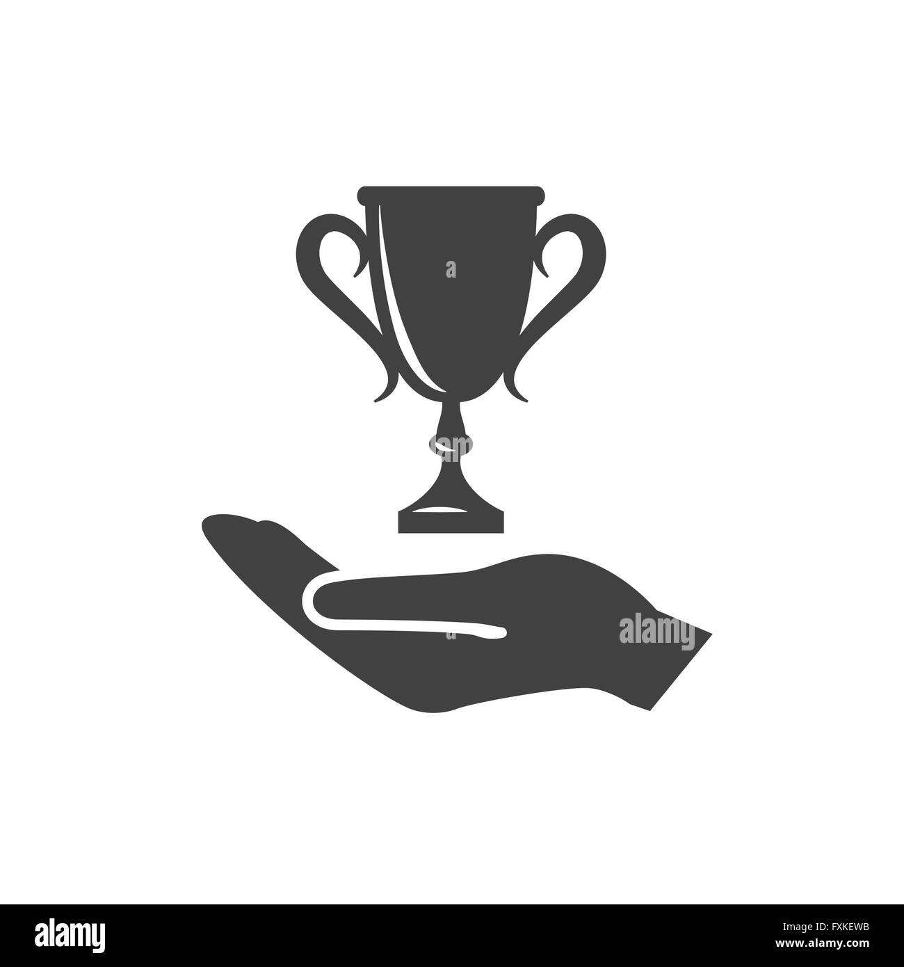 Cup vector Black and White Stock Photos & Images - Alamy