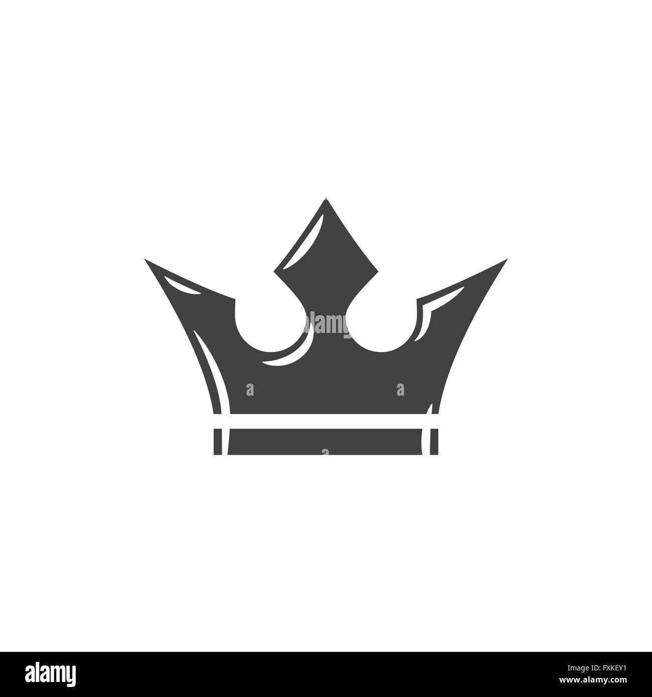 Crown icon hi-res stock photography and images - Alamy