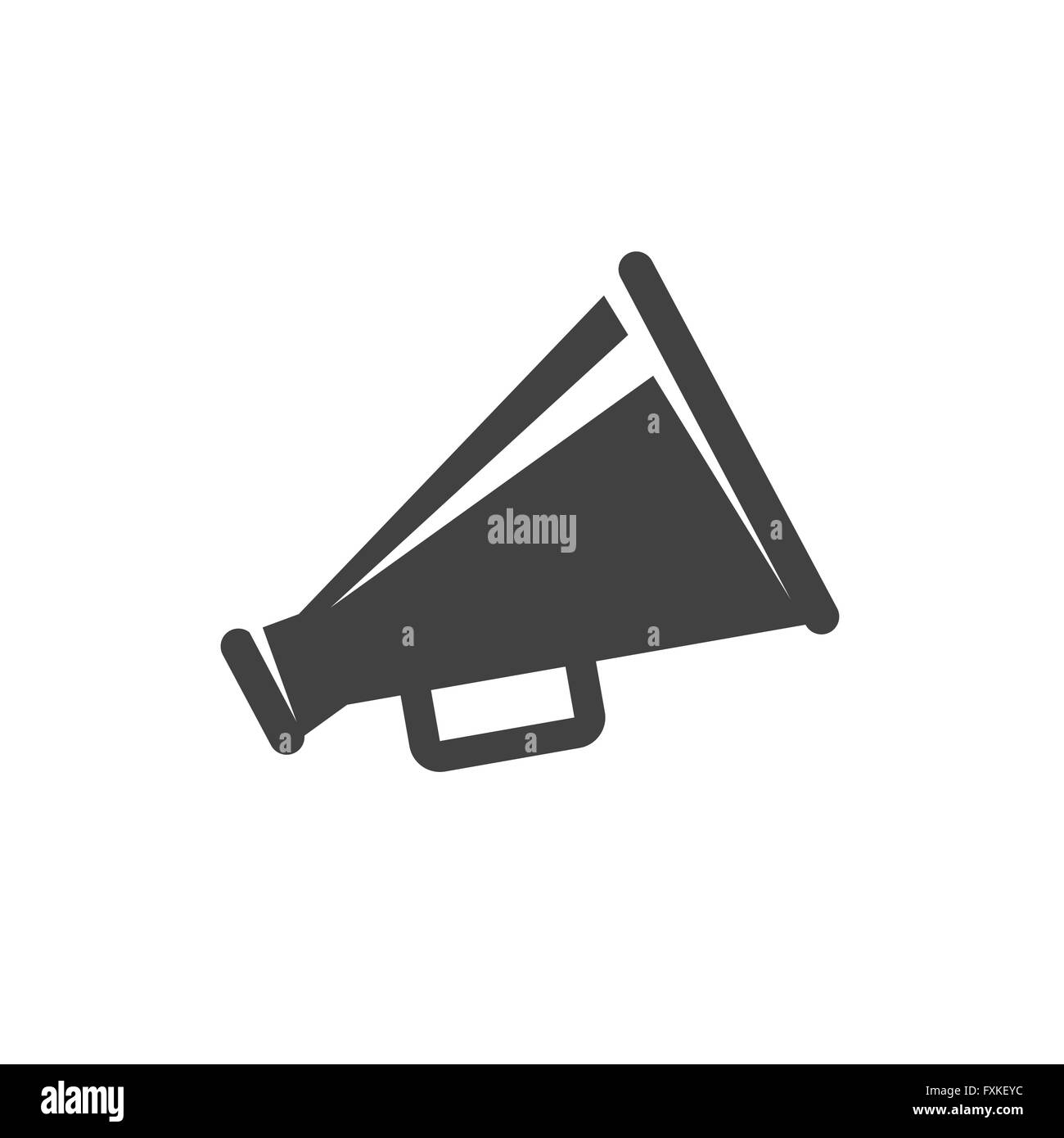Megaphone icon hi-res stock photography and images - Alamy