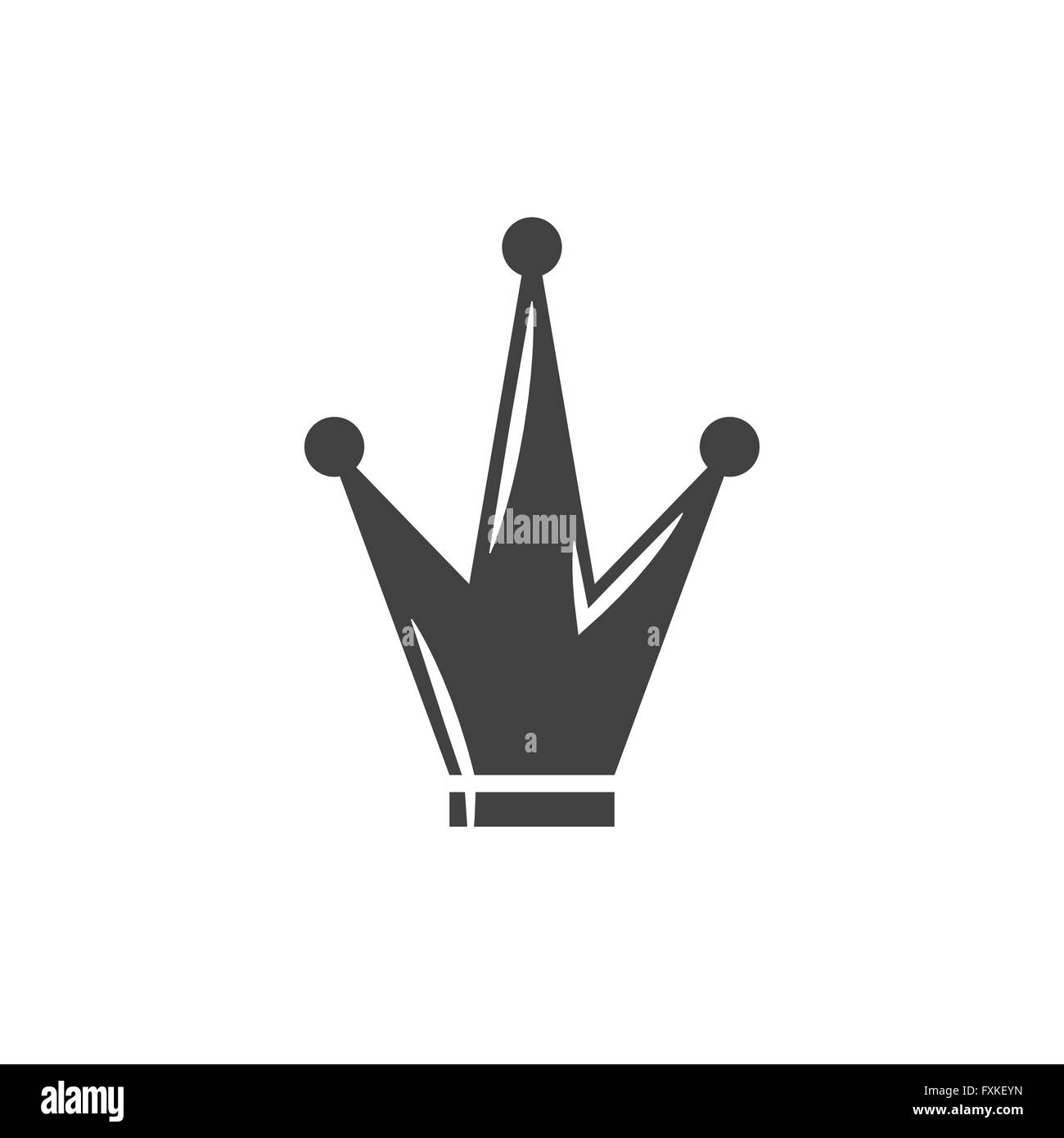 Crown icon hi-res stock photography and images - Alamy