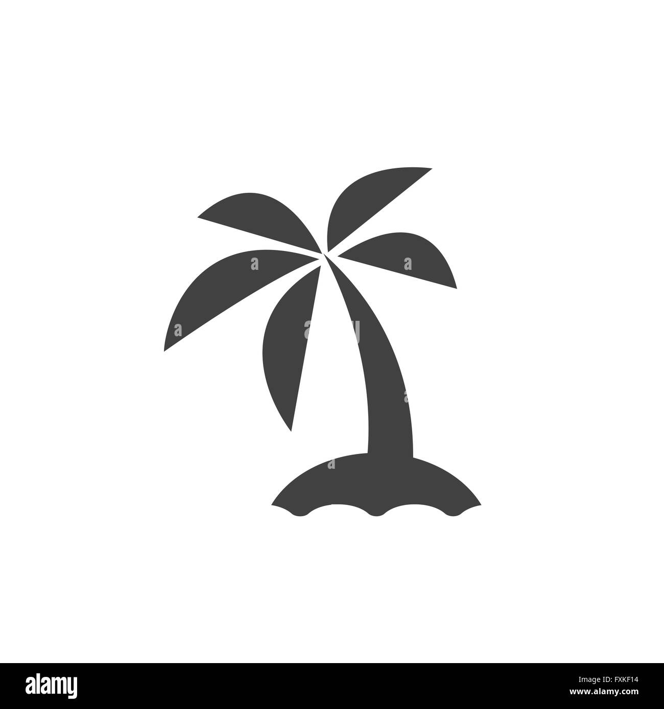 Island icon hi-res stock photography and images - Alamy