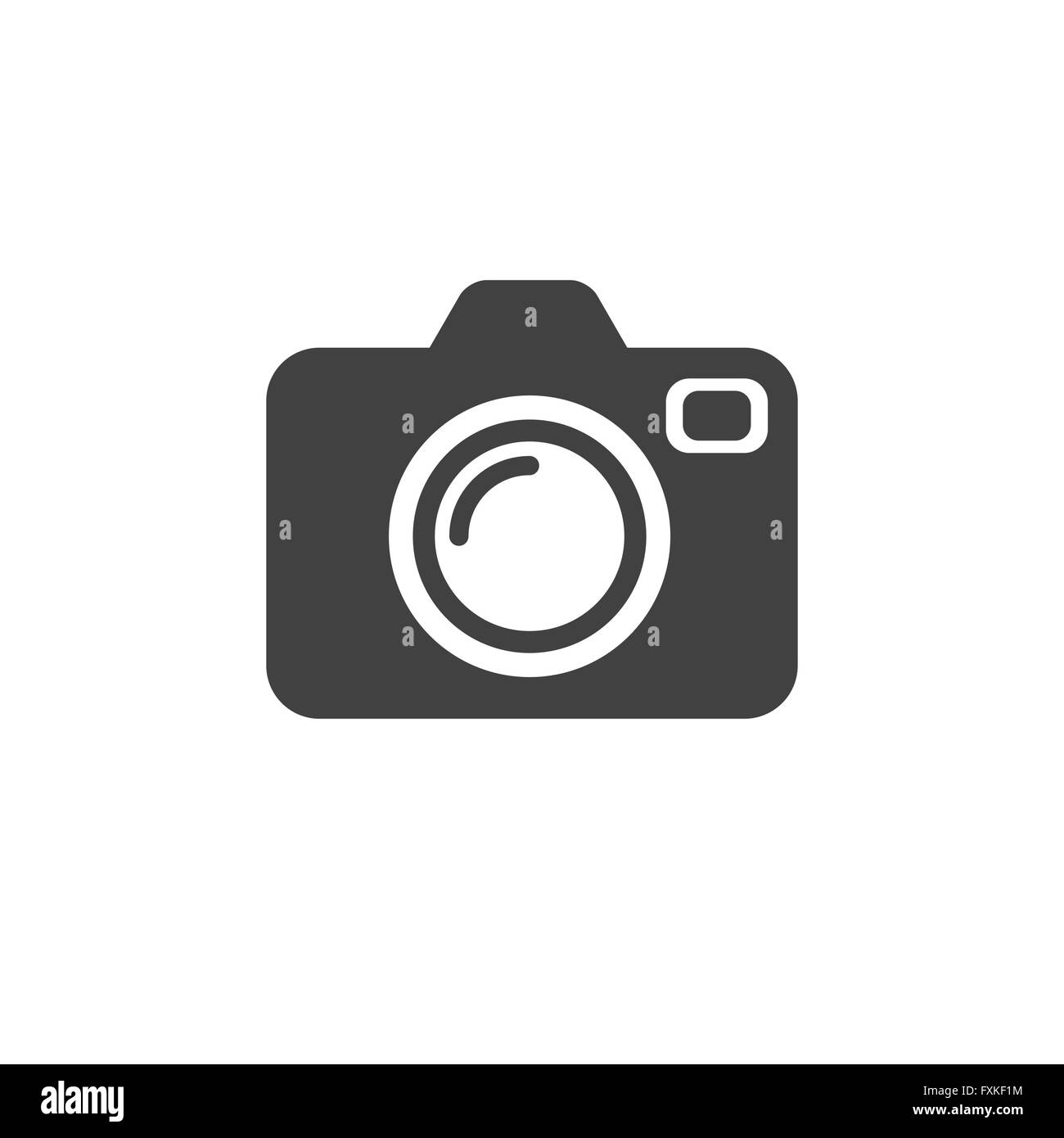 Camera vector illustration Black and White Stock Photos & Images - Alamy