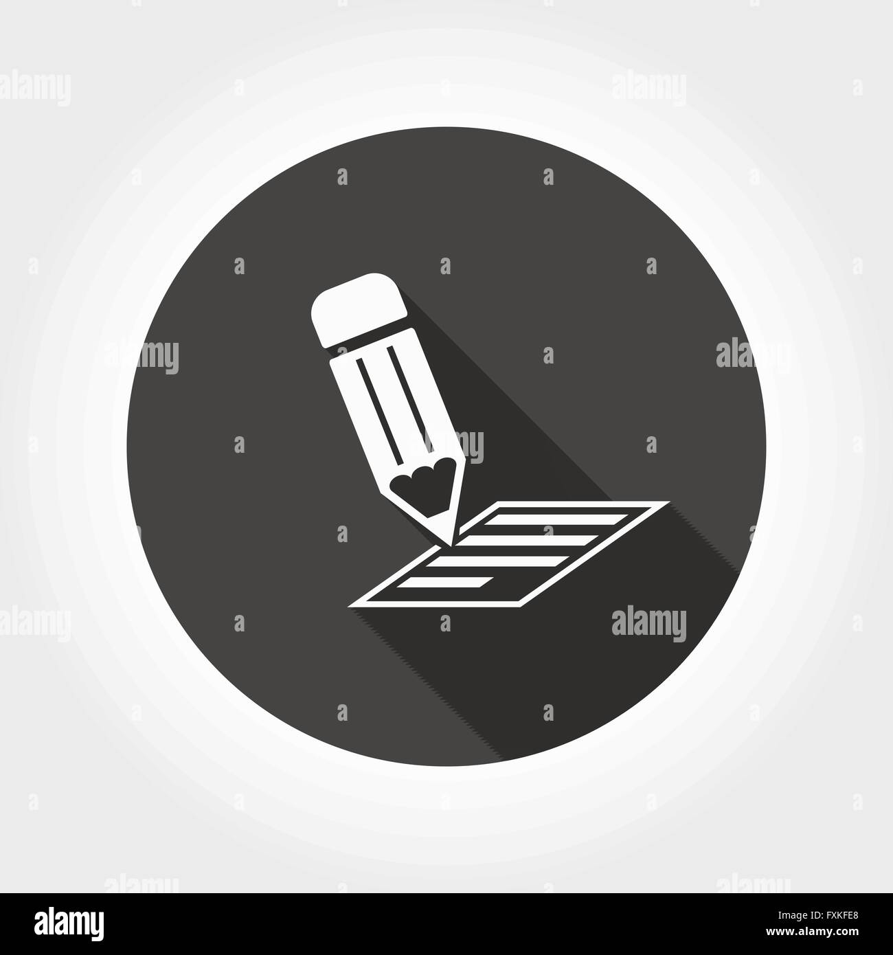 Pictograph of note Stock Vector Image & Art - Alamy
