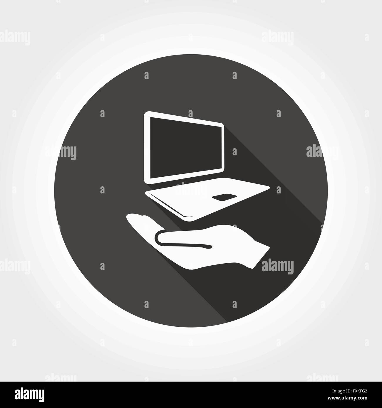 Pictograph of computer Stock Vector Image & Art - Alamy