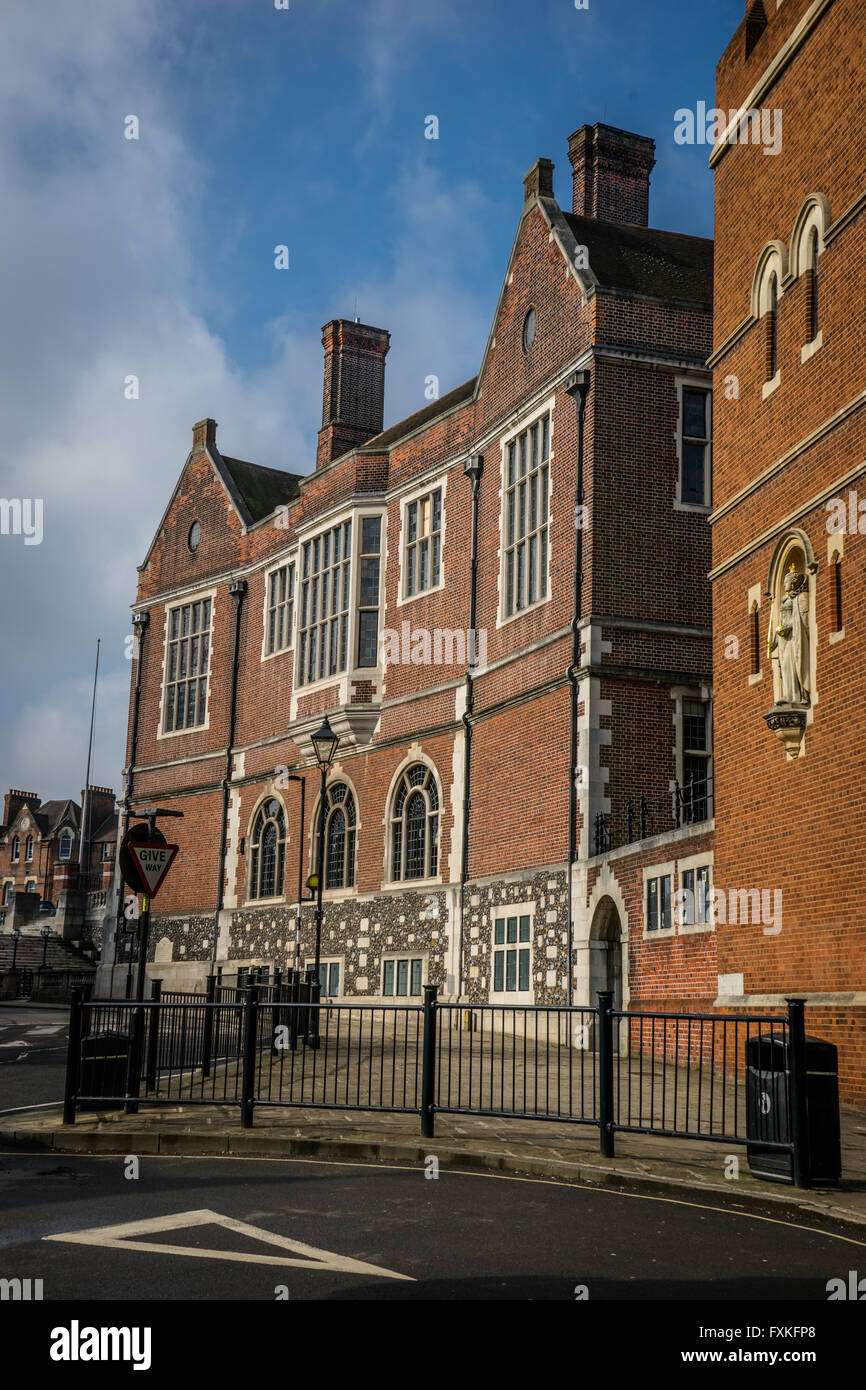 Harrow on The Hill, a suburb of London and the home of Harrow School ...