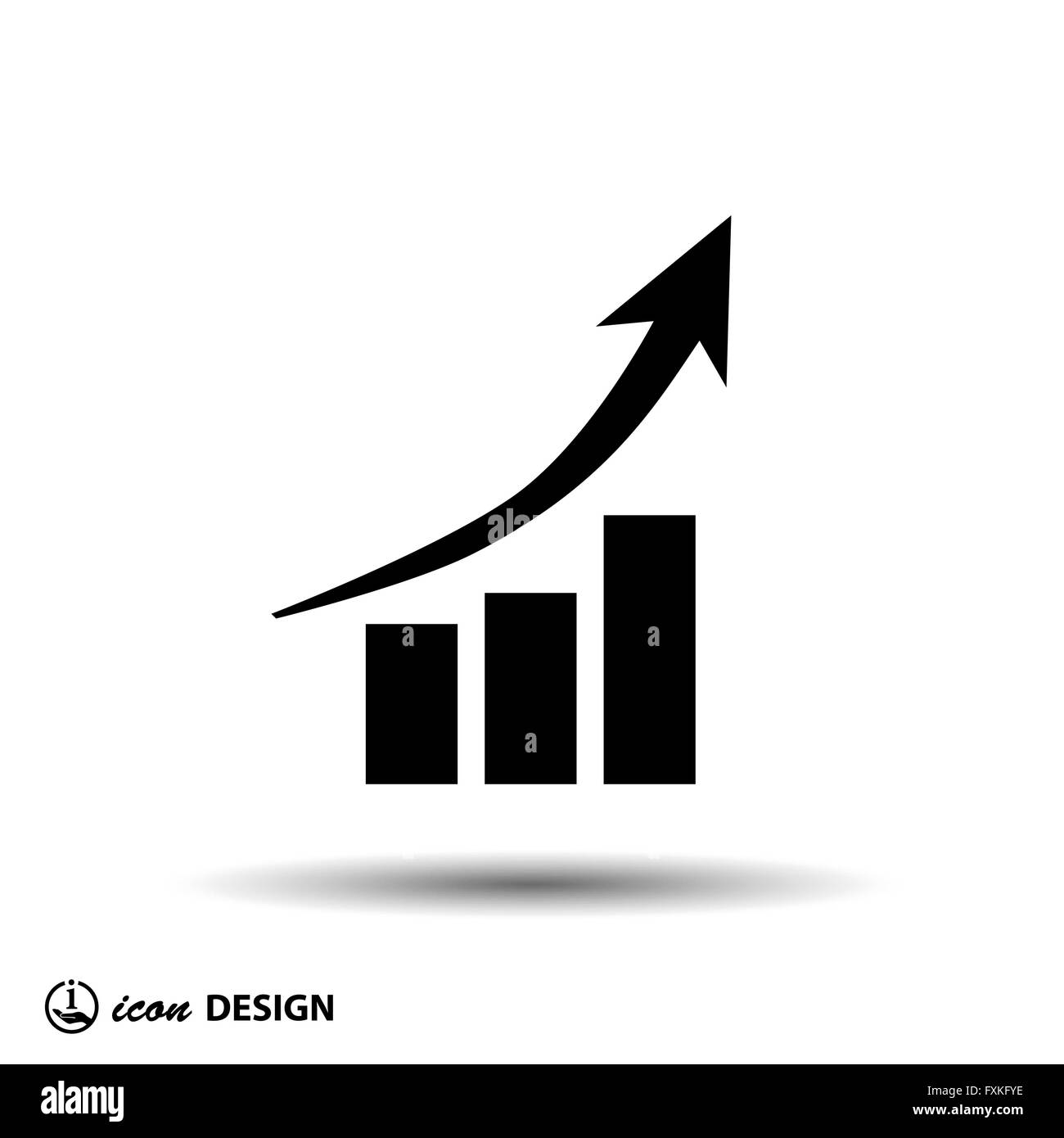 Pictograph of graph Stock Vector Image & Art - Alamy